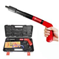 China Manual Plastic and Stainless Steel Woodworking Mini Ceiling Nail Gun for Small Noise for sale