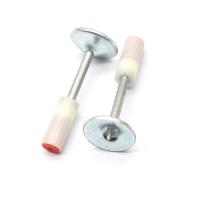 China 7.3mm Head Diameter Steel and Plastic Integrated Ceiling Nails for Ceiling Shooting for sale