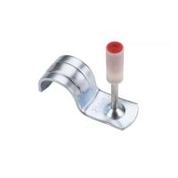 China Smooth Shank 16mm 20mm 25mm Decoration Water Pipe Nail Concrete Ceiling Nail Clamp Pipe Adjustable for sale