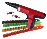 China Portable Semiautomatic Manual Durable 10 Shot Power Nail Gun with 120V/60HZ Voltage for sale