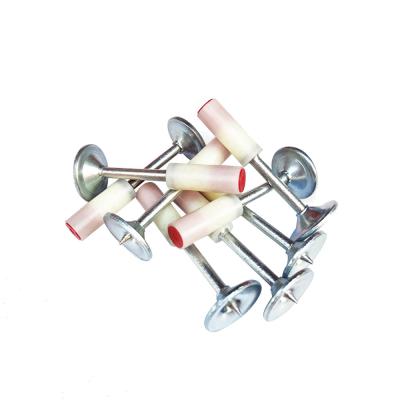 China 7.3mm Flat Head Round 27mm Mini Ceiling Clip for Noise Reduction Ceiling Gun Installation for sale