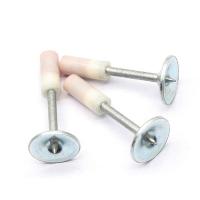 China GB Standard 27mm Mini Ceiling Nail with 16mm Steel Round Integrated Suspended Nail for sale
