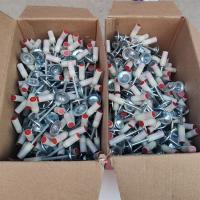 China 100pcs Pack Round Nails for Mini Ceiling Nail Gun 7.3mm Head Diameter 27mm Fire Nail for sale