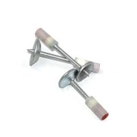 China 27mm Round Nails for Mini Ceiling Nail Gun Head Diameter 7.3mm Flat Head 200pcs Pack for sale