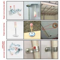 China Integrated Shooting Double Base Smooth Shank Type Steel Ceiling Nail for ISO Standard for sale