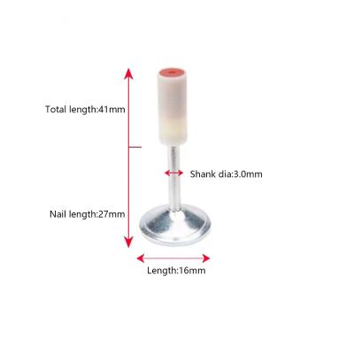 China Drive Pin Decorative Nail Silencing Integrated Gun Nail Shooting with 7.3mm Head Diameter for sale