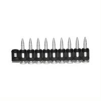 China Hard Concrete 15-40mm Plastic Washer Concrete Shoot Gas Nail Gun Nails HC6 Drive Pins for sale