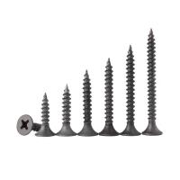 China Drywall Screw Black Phosphate Coarse Fine Thread Bugle Phillips Head Andika Gypsum Screw Kuwait for sale