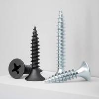 China Drywall Screw Black Phosphate Coarse Fine Thread Bugle Phillips Head Andika Gypsum Screw Kuwait for sale