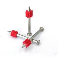 China Red PVC Washers Steel Studs for Aluminum Alloy Windows 16-76mm Length for sale