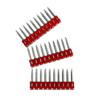 China 2.6/3.0*22/25/27/32/38mm Fluted Drive Pins for Russia Market Steel Concrete Nails Flat Head for sale