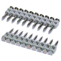 China Smooth Shank Electro Galvanized Nails for Gas Nailer in Concrete Steel Construction for sale