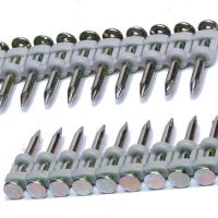 China Smooth Shank Electro Galvanized Nails for Gas Nailer in Concrete Steel Construction for sale