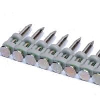 China Smooth Shank Electro Galvanized Nails for Gas Nailer in Concrete Steel Construction for sale