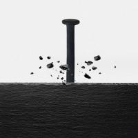 China Large Stock High Strength Black Gas Nail with Flat Head Style and 60 Steel for sale