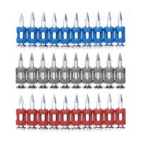 China 2.7-3.0mm Shank Diameter Collated Gas Drive Pins for Heavy-Duty Concrete Nails Strip for sale