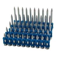 China 2.7-3.0mm Shank Diameter Collated Gas Drive Pins for Heavy-Duty Concrete Nails Strip for sale