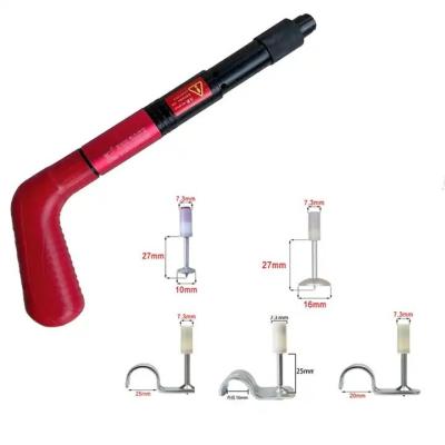 China Integrated Concrete Hard Ceiling Nails 7.3mm Mini Manual Steel Nail Gun with No Duds for sale