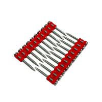 China 16-38mm Plastic Washer Concrete Gas Nailer Nails for Flat Head Gas Tool Battery Tool for sale