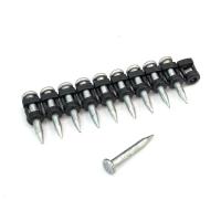 China 3.0mm Fluted Shank Galvanized Bullet Shake Nails Best for Long Lasting Concrete Steel for sale