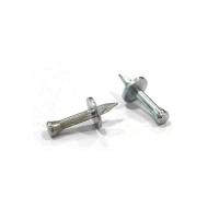 China Smooth Shank Mini Hammer Drive Pin MK19 with 4mm Head Dia. and 8.5mm Metal Washer for sale