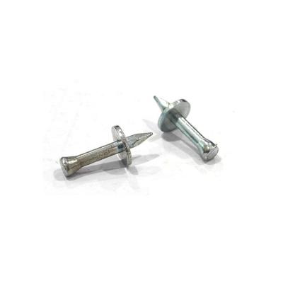 China Smooth Shank Mini Hammer Drive Pin MK19 with 4mm Head Dia. and 8.5mm Metal Washer for sale