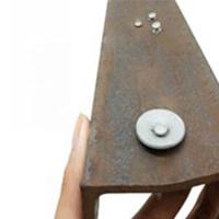 China Cement Wall Steel Nails Concrete Nails 2 inch Drive Pins with 1 inch Washer 100 Pack for sale
