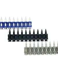 China 16-38mm Length Mechanical Plating Gas Pins for Reinforced Concrete Bullet Point Pins for sale