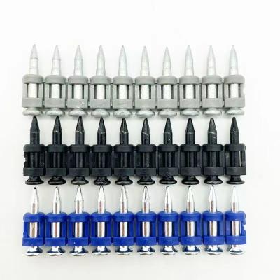 China ISO Standard 3.0mm Shank Diameter Reinforced Steel Gas Pins Bullet Nail for Concrete for sale