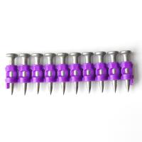 China Electro Galvanized Collated 22 mm Nails for Wurth Gas Device CS-3 Durable Ring Shank for sale