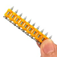 China Durable Steel 19mm Gas Nail for TOUA Concrete Steel Gun Plastic Strip Gas Drive Pins for sale