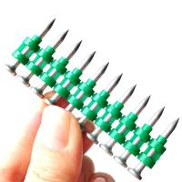 China 6mm Head Diameter Collated Straight Shank Pin Nails for Trak-It C5 Gas Tool Assembly for sale