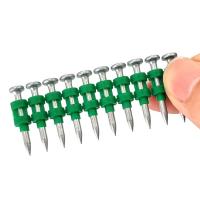 China ISO Standard Collated Plastic Strip Nail Drive Pin for Smooth Shank Gas Concrete Nailer for sale