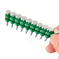 China ISO Standard Collated Plastic Strip Nail Drive Pin for Smooth Shank Gas Concrete Nailer for sale