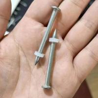 China Smooth Shank High Speed Drive Pin Concrete Steel Nails DN47 DN52 for Strong Fastening for sale