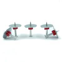 China 7.6mm Head Diameter High Velocity Drive Pins for Concrete and Steel Shooting Nails for sale