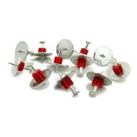 China 7.6mm Head Diameter High Velocity Drive Pins for Concrete and Steel Shooting Nails for sale