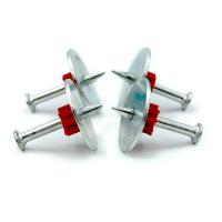 China 7.6mm Head Diameter 25mm Steel Washer High Speed Steel Nails for PDW Concrete Pins for sale