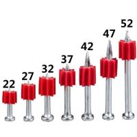 China NS301 301T PD Nails with Red Flute Smooth Shank 60 Steel Shooting Concrete Nails for sale