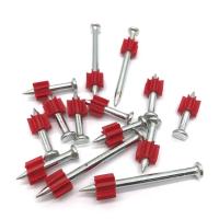 China Powder Actuated Nail Gun ISO Standard .300'' Head Drive Pin Shooting Nail for Concrete for sale