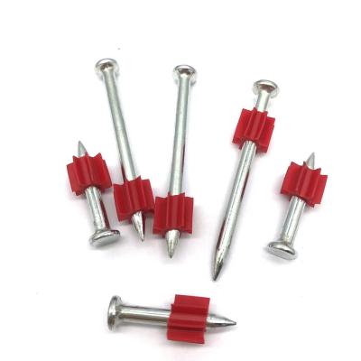 China Concrete Nail Inventory .300'' Head Drive Pin PD Shooting Nails for Concrete Shooting for sale