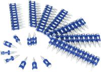 China GB Standard Flat Head Plastic Strip Nails for Concrete Gas Concrete Strip Steel Nails for sale