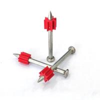 China PD52 52mm Steel Head Drive Pin for Concrete Shoot Nails in Powder Actuated Nail Gun for sale
