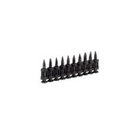 China 3.0mm Shank Diameter Black Steel Concrete Nails for Gas Nail Gun Heavy-Duty Fasteners for sale
