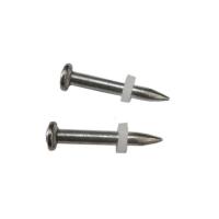 China High Hardness Steel Shooting Nails with 3.7mm Shank Diameter and Plastic Washers for sale