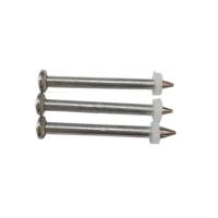 China High Hardness Steel Shooting Nails with 3.7mm Shank Diameter and Plastic Washers for sale