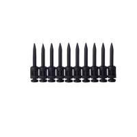 China Reinforced Black Steel Drive Pins for Concrete Gas Pins in High Hardness Construction for sale