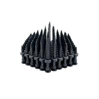 China Reinforced Black Steel Drive Pins for Concrete Gas Pins in High Hardness Construction for sale