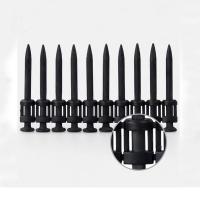 China Reinforced Black Steel Drive Pins for Concrete Gas Pins in High Hardness Construction for sale