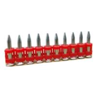 China 6.3mm Flat Head Gas Concrete Nails Plastic Strip Fasteners for Construction Materials for sale